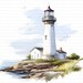 125 Lighthouses Clipart Bundle Printable High Quality JPG Card Making ...