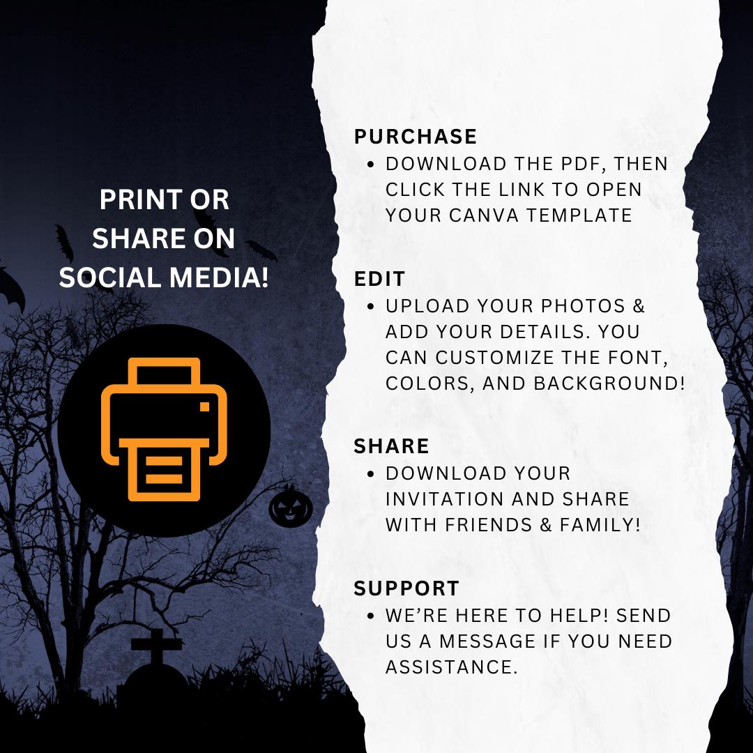 Editable Naruto Itachi Birthday Invitation Template | Digital Kids ...