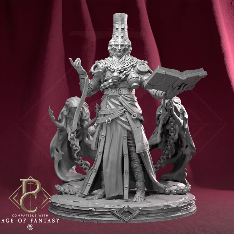 Propher Karhardas - D&D Warlock, Wizzard, Ghost - Trench Crusade Proxy ...