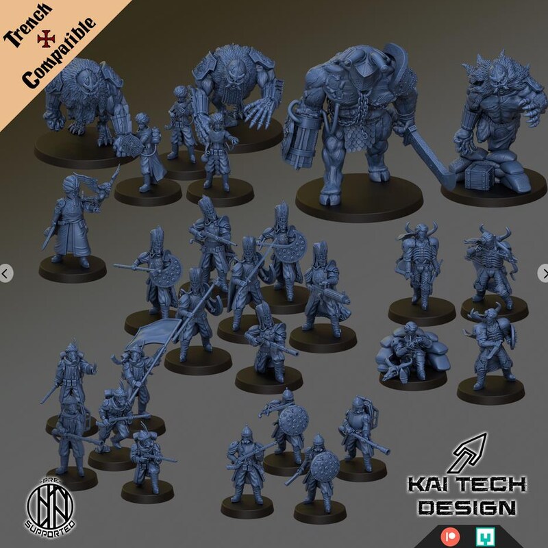 Trench Crusade Models - Etsy