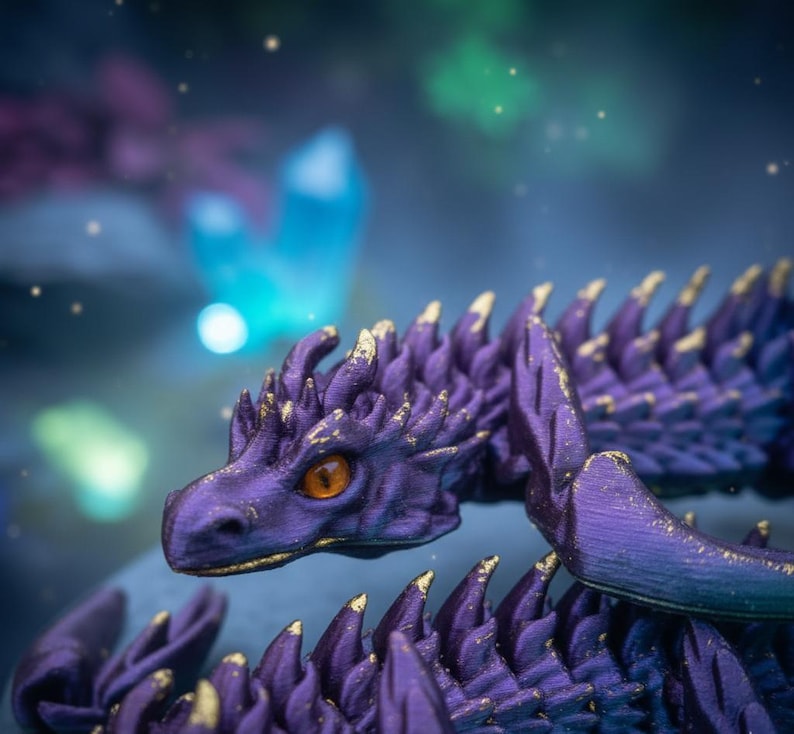 Flexible Articulated Sea Dragon 3D Model STL File – Mythical Sea ...