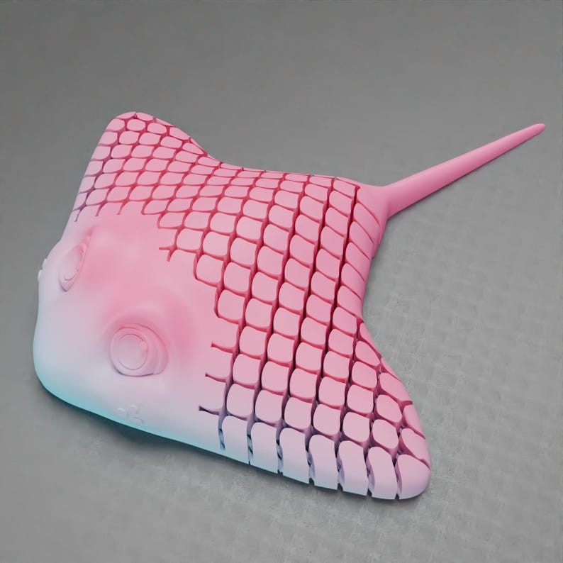 Flexible Articulated Fish Cartoon 3D Model STL File – Cute Printable ...