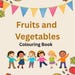 Fruits and Vegetables Colouring Book - Etsy