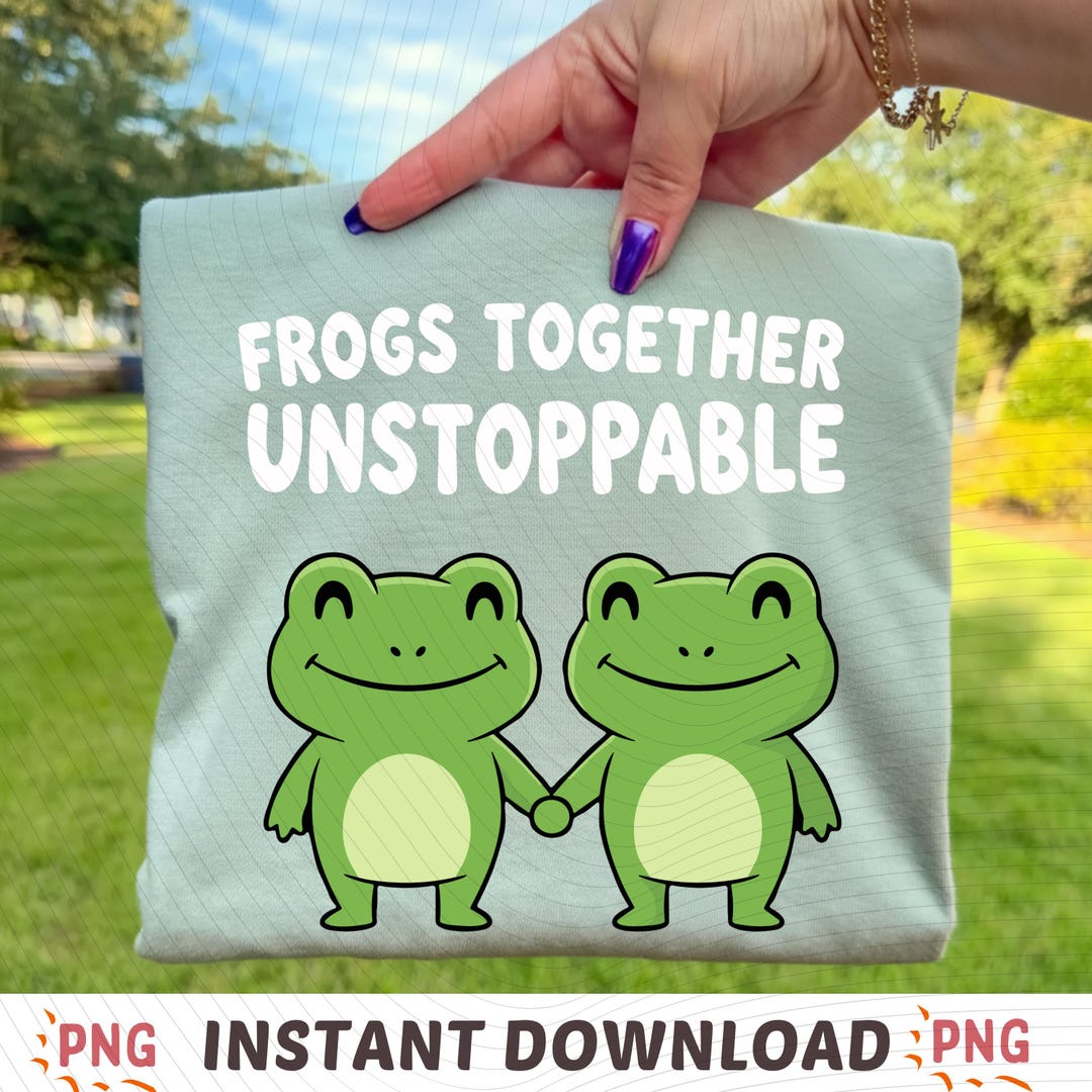 Frogs Together Unstoppable Png, Resist Portland Frog PNG, I Stand With ...
