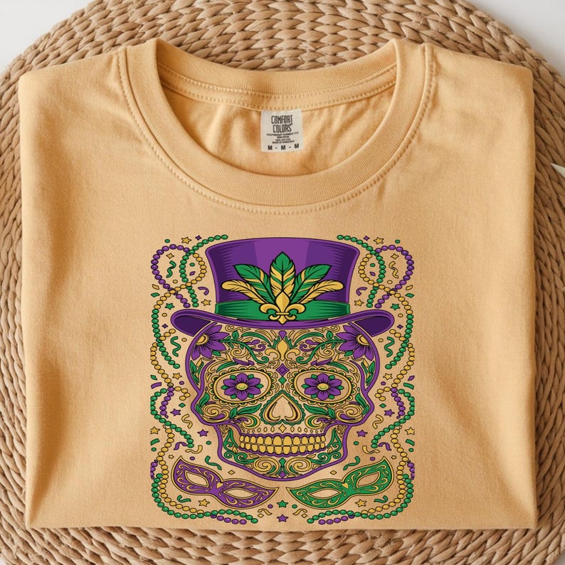 Mardi Gras Skull PNG: Sugar Skull Clipart Png Festival Mask Design ...