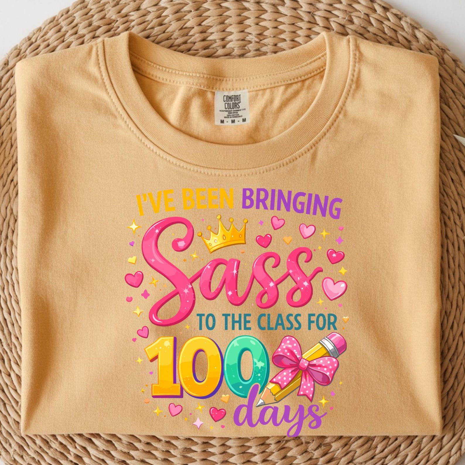 100 Days of School PNG, I’ve Been Bringing Sass to the Class for 100 ...