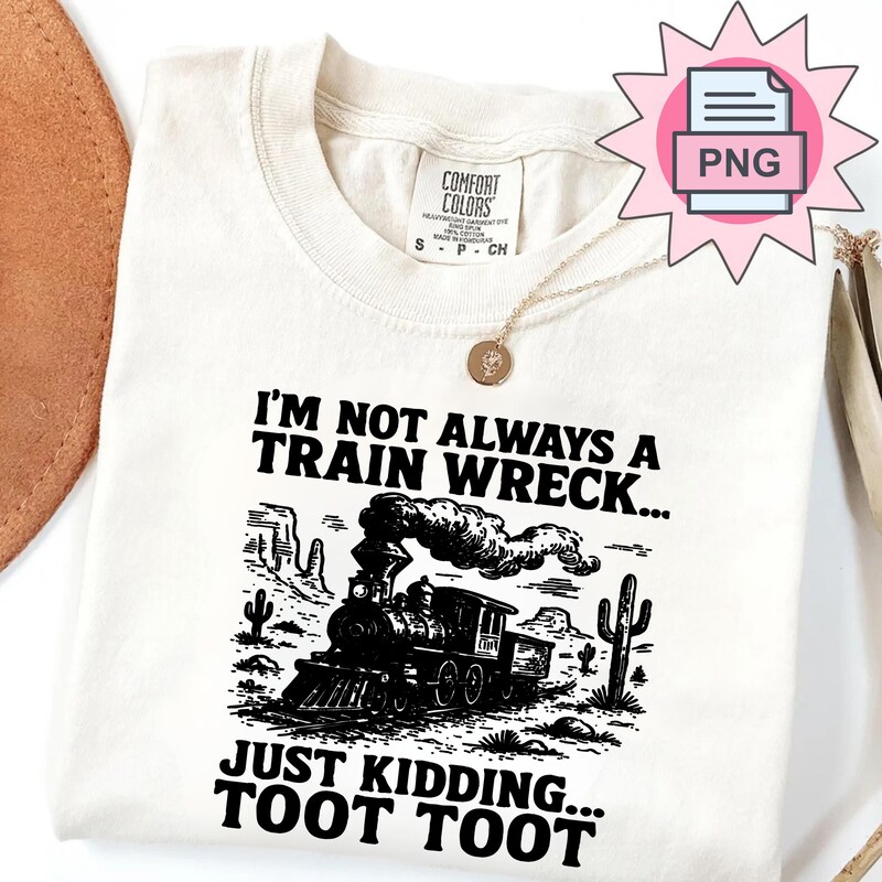 Funny Train Wreck Png - Etsy