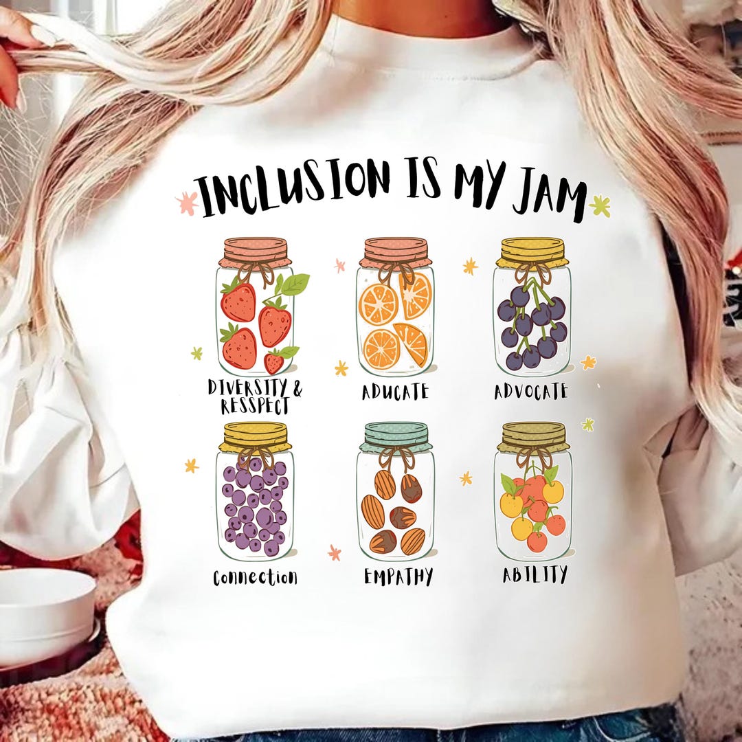 Inclusion is My Jam PNG: Autism Awareness, Diversity Advocate (digital ...