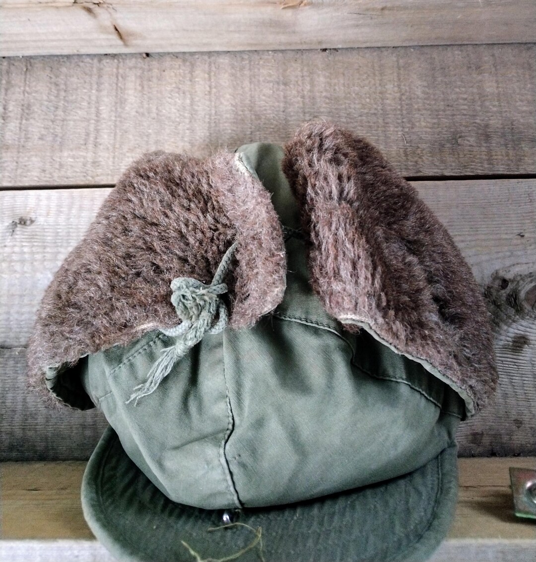 WWII WW2 M1943 M43 Pile Cap Hat Cold Weather Uniform - Etsy