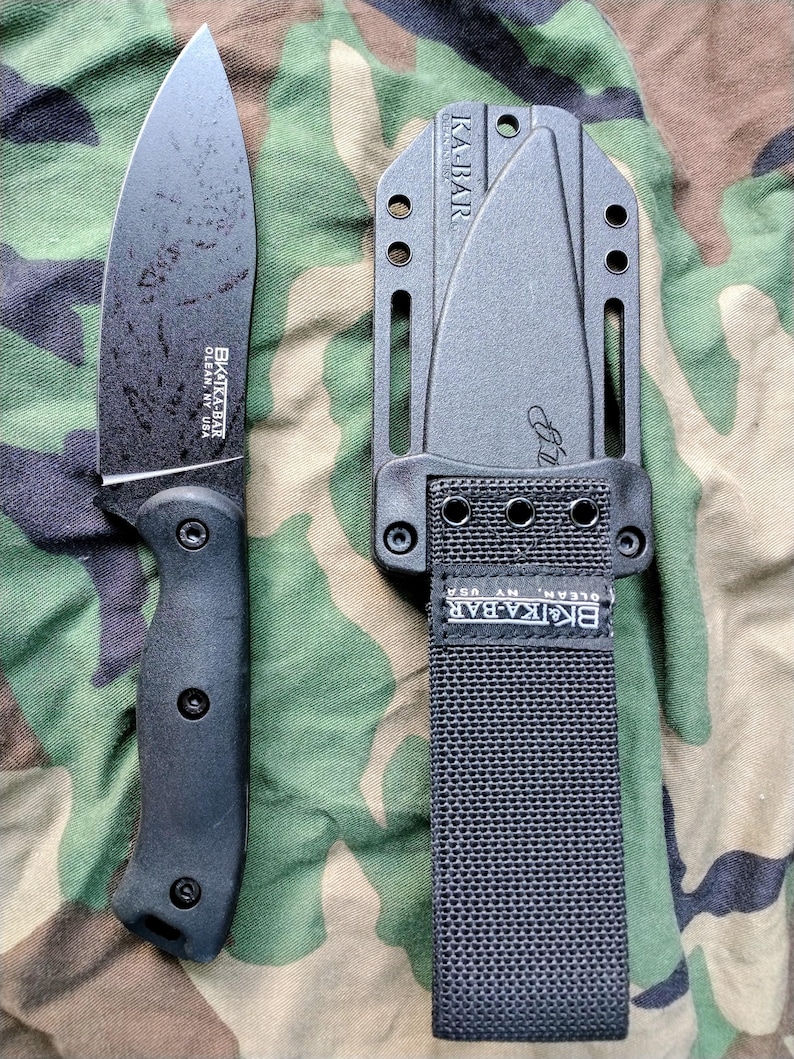 Kabar Ka Bar Becker BK19 Survival Knife & Sheath Scabbard - Etsy