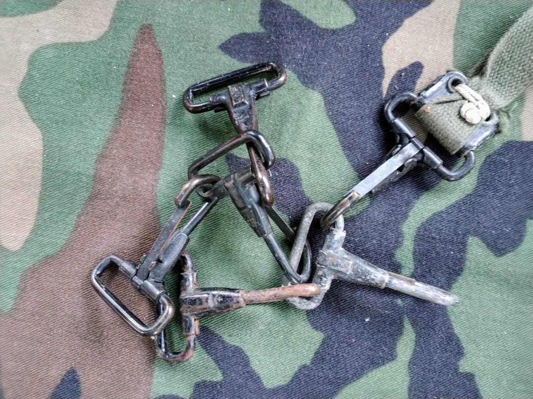 WWII WW2 Clips for M1936 M1945 Suspenders or Shoulder Bag Straps - Etsy