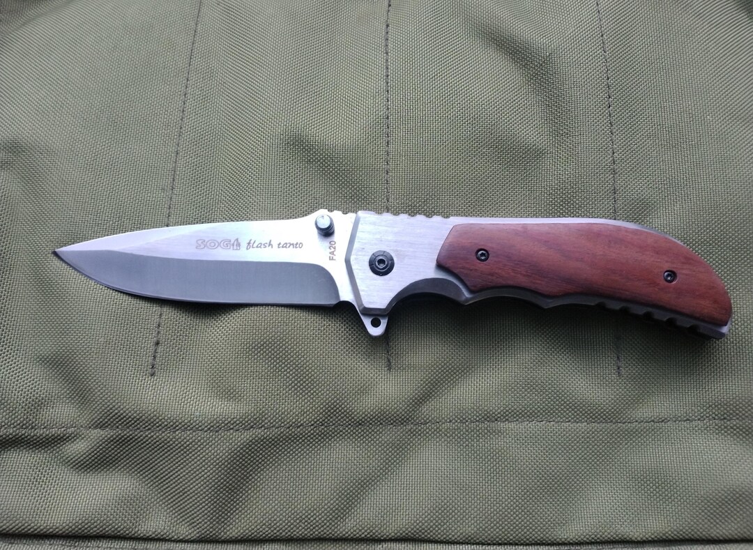 SOG FA20 Flash Spring Assisted Folding Knife Pocket Knife - Etsy