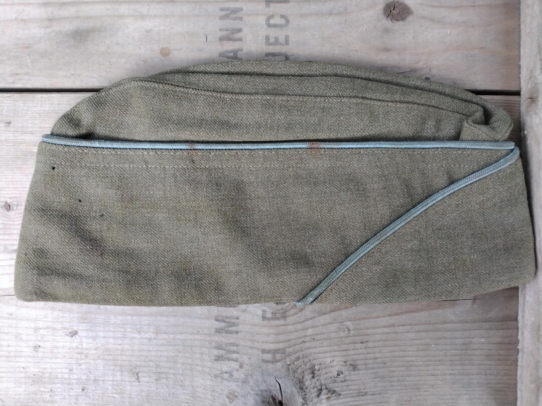 WWII WW2 Overseas Wool Cap Hat for Uniform - Etsy