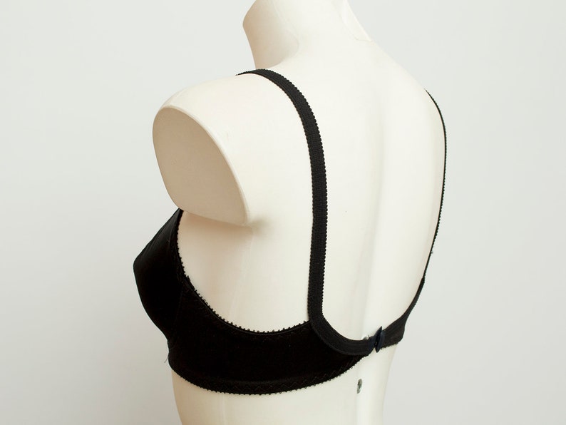 Black Bra Lace Dead Stock Vintage 90s - Etsy