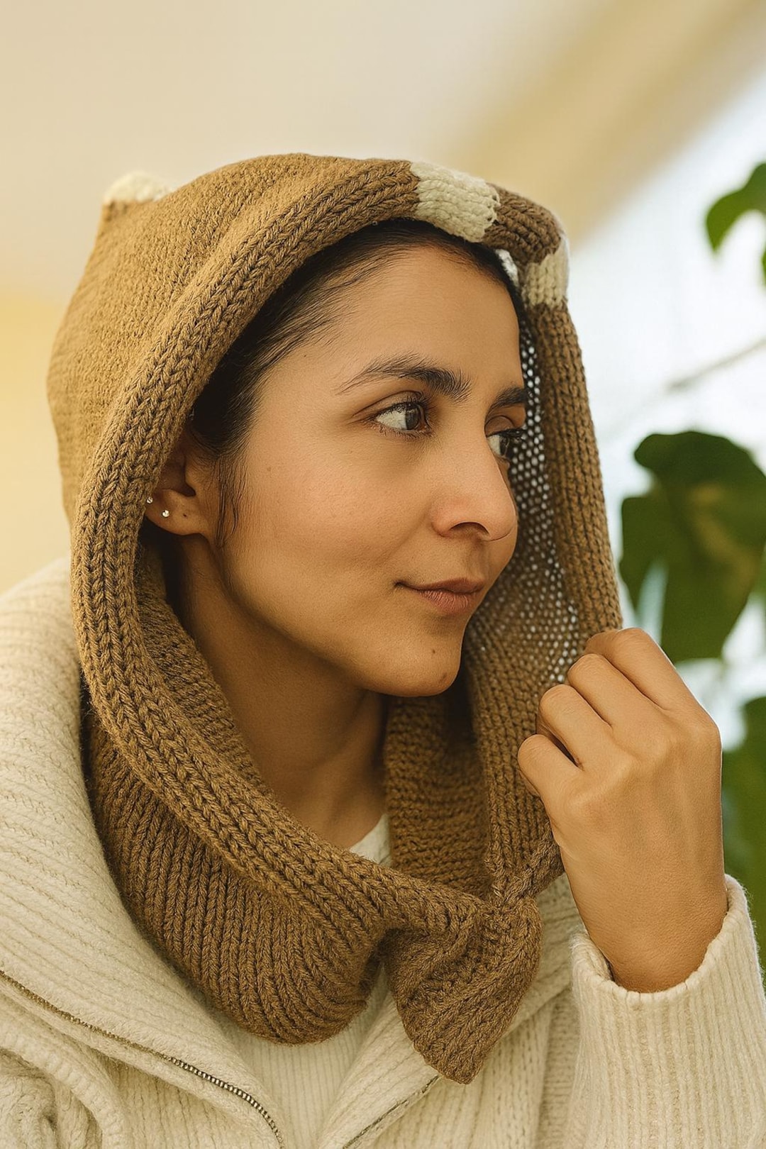 Knitted Hood Pattern | Beginner Circular Knitting Machine Tutorial (PDF ...