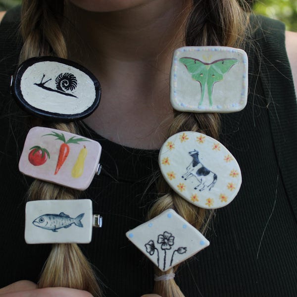 Insect Hair Clip - Etsy