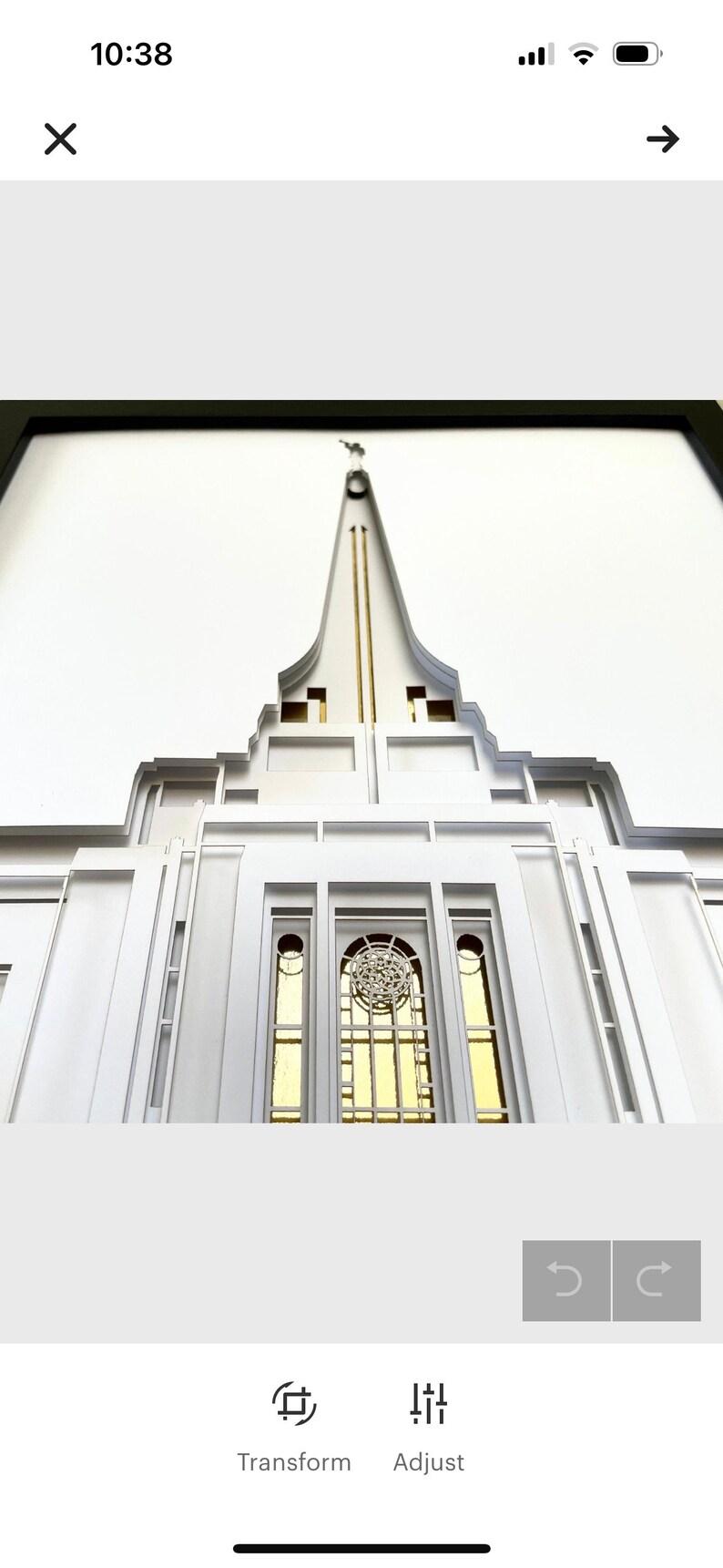 Wedding Temple Art | Shadow Box Temples | Minimalist Design Temple ...