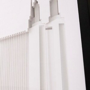 Wedding Temple Art Shadow Box Temples Minimalist Design Temple Custom ...