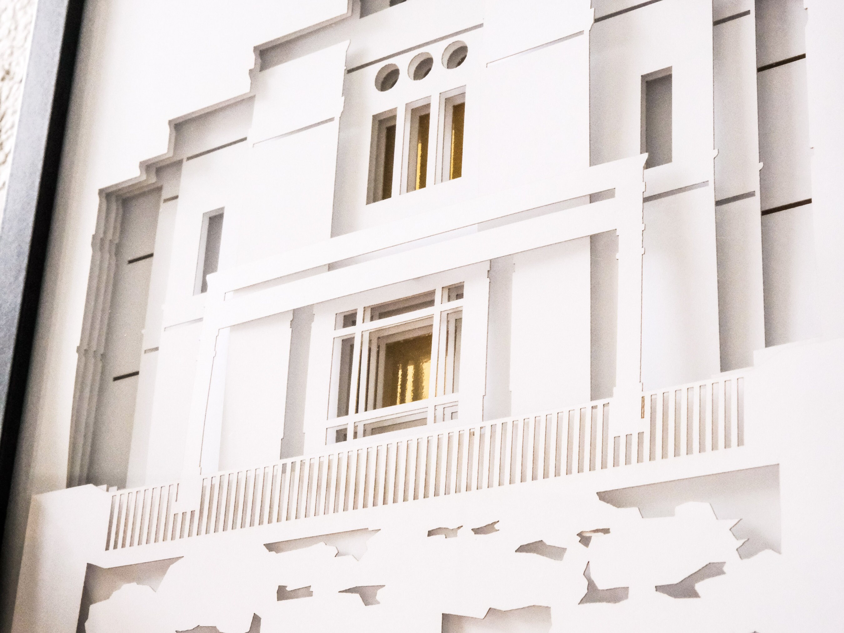 LARGE Snowflake Temple Art Laser Cut Temple Paper Cut Snowflake, AZ ...