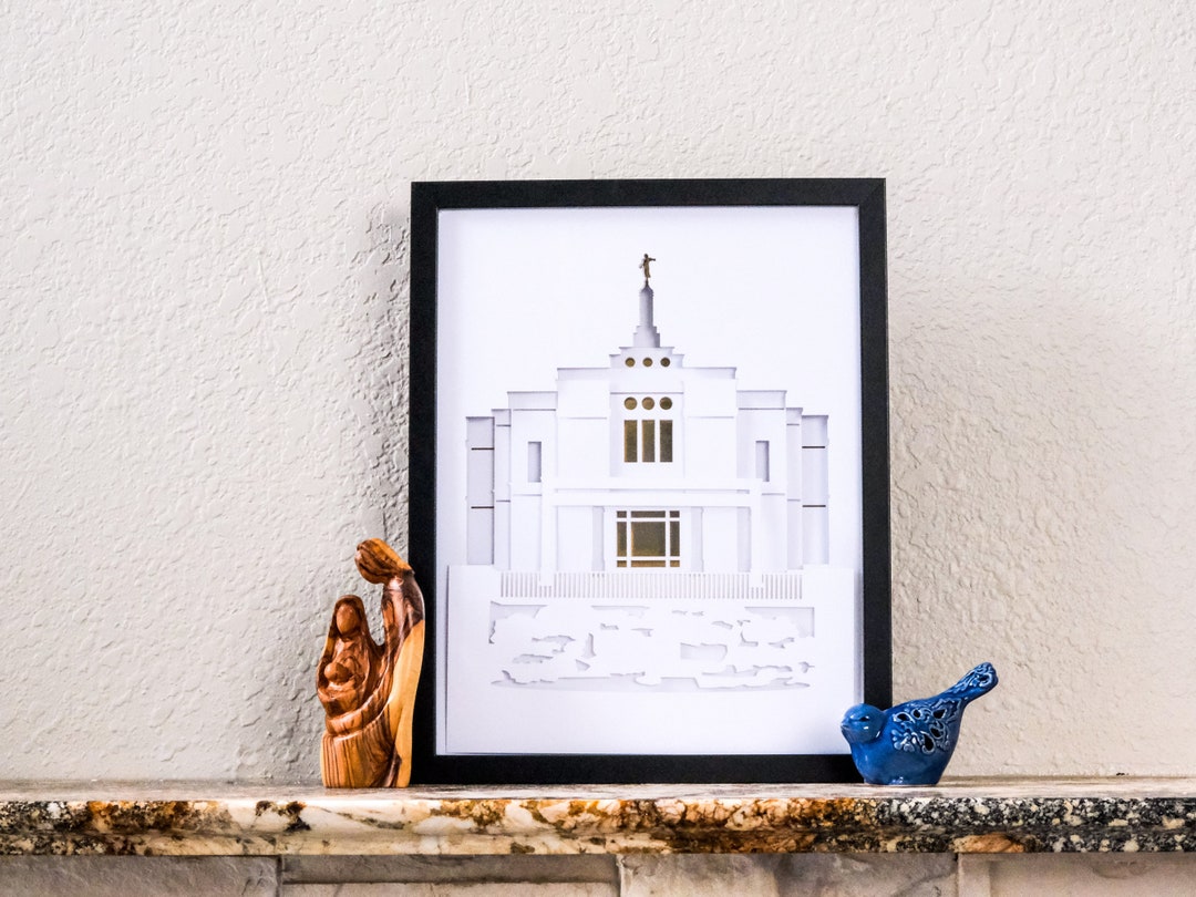 Snowflake Temple Art | Laser Cut Temple | Paper Cut Snowflake, AZ ...