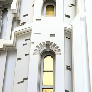Logan Temple Art | Laser Cut Temple | Paper Cut Logan, UT Temple ...