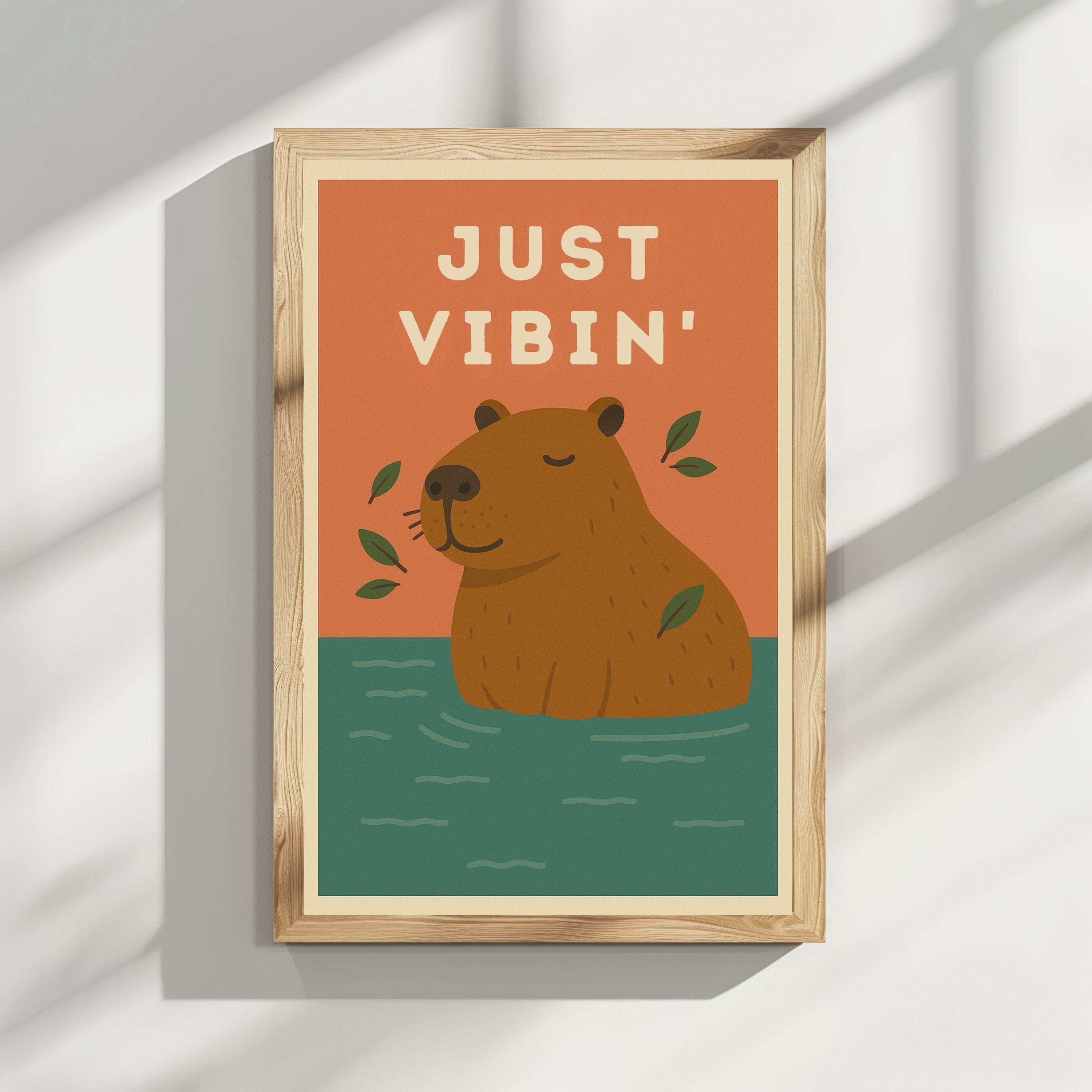 Retro Animal Motivational Posters | Set of 6, Sloth, Red Panda, Otter ...