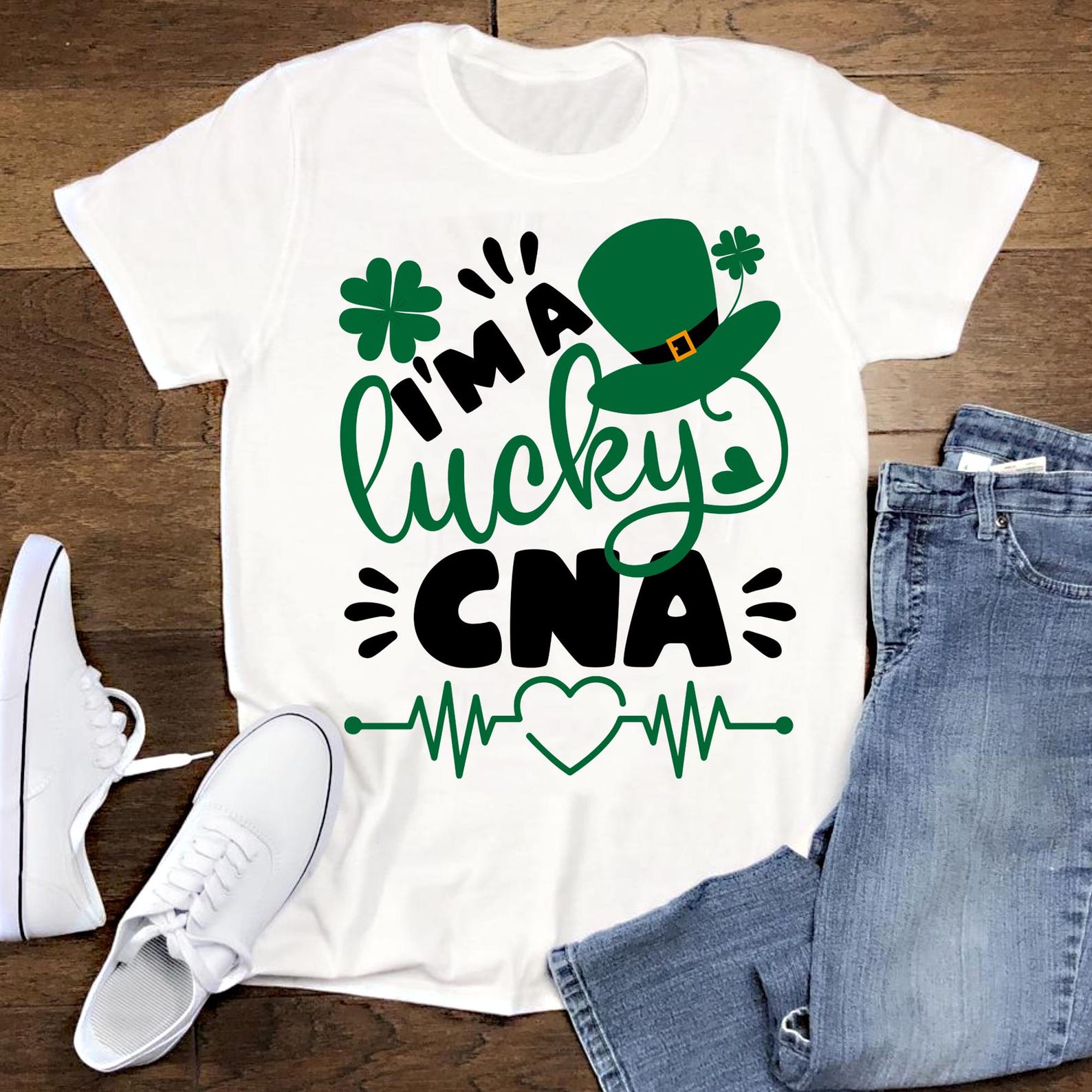 09 Png CNA Patricks Day, Lucky CNA Png, Nursing St Patricks Png, Lucky ...
