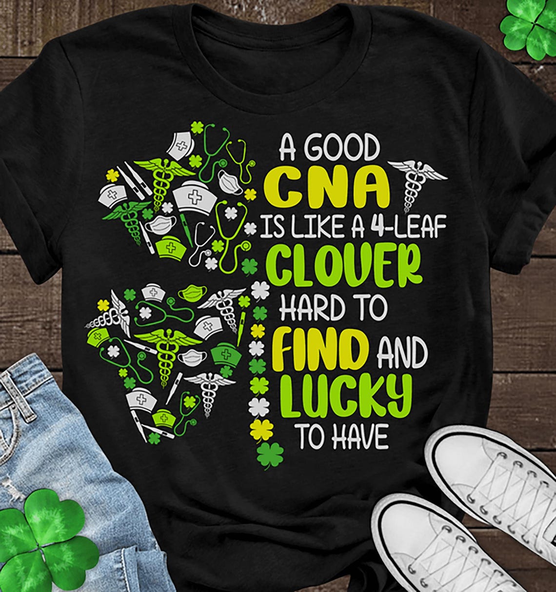 09 Png CNA Patricks Day, Lucky CNA Png, Nursing St Patricks Png, Lucky ...