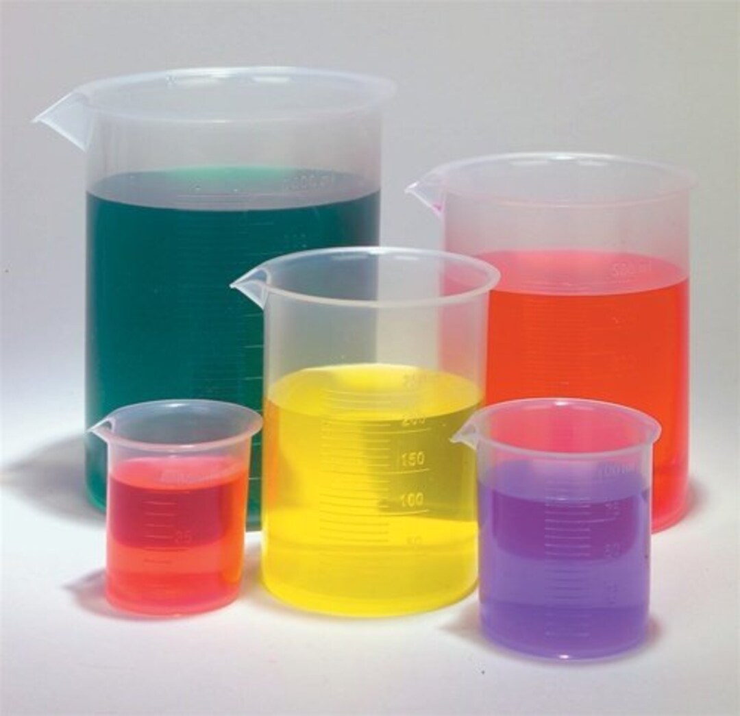 Plastic Beaker Set - Etsy