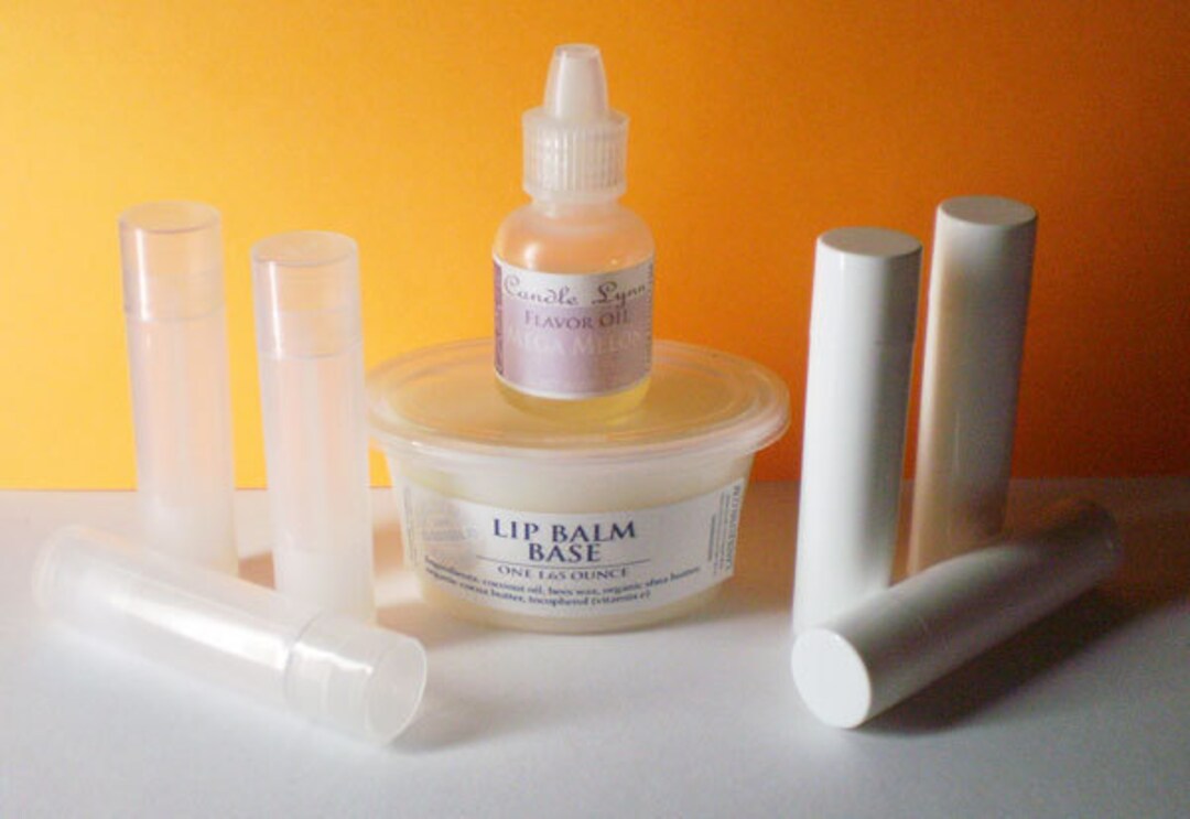 Small White Tube Lip Balm Kit Base Made With Organic Shea - Etsy