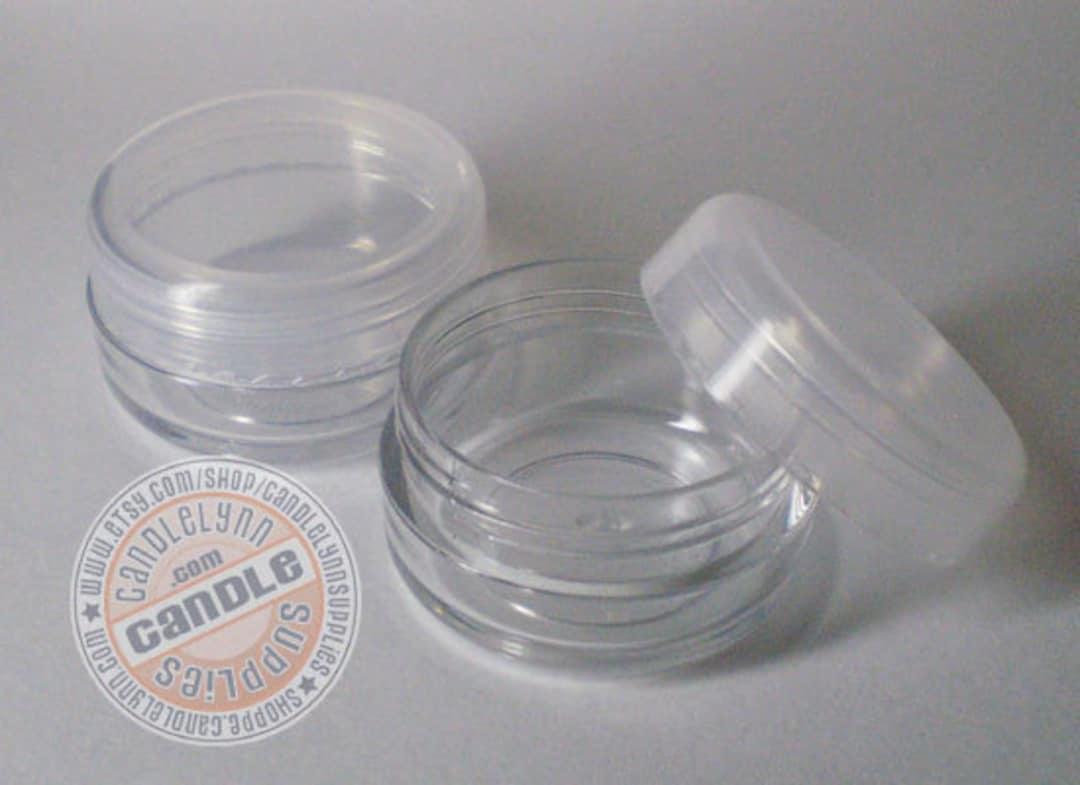 Set of 6 Lip Balm Pots With Natural Lids 10 Ml - Etsy