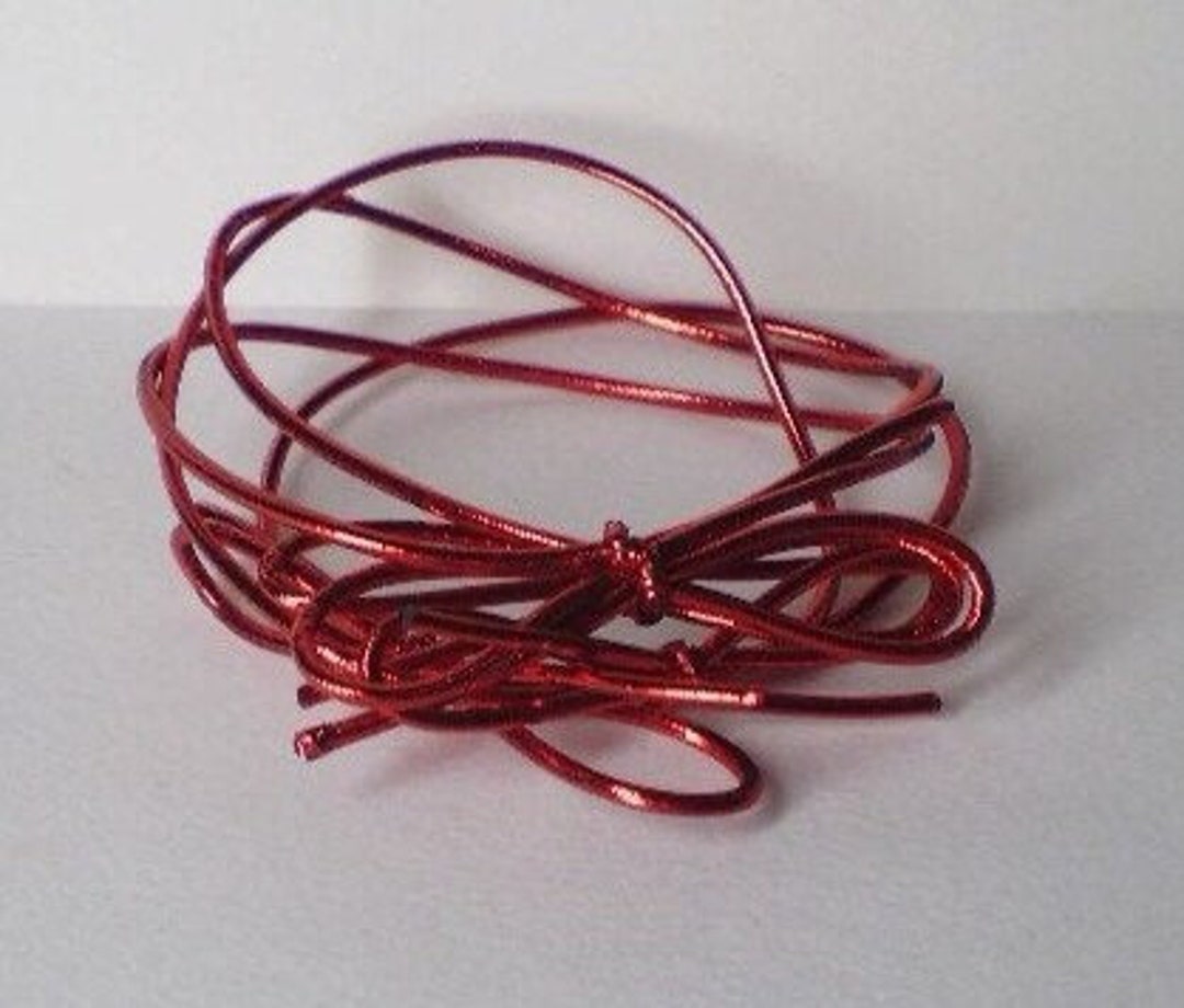 25 - 8" Red Stretch Loops - Packaging - Gifts - Bow - Etsy