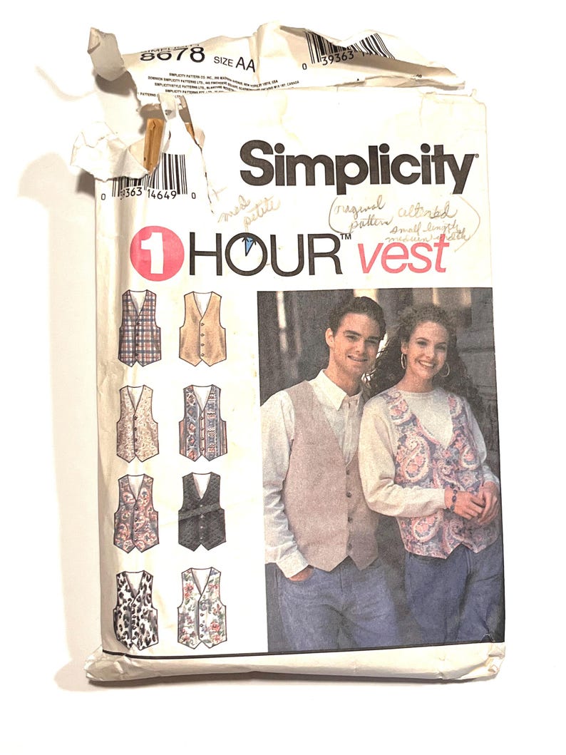 Cute Vintage Tops Sewing Patterns | Summer Vest, Tops | Simplicity 8845 ...