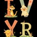 A-Z Animal Alphabet Clipart – Watercolor Pngs for Kids | Nursery Decor ...