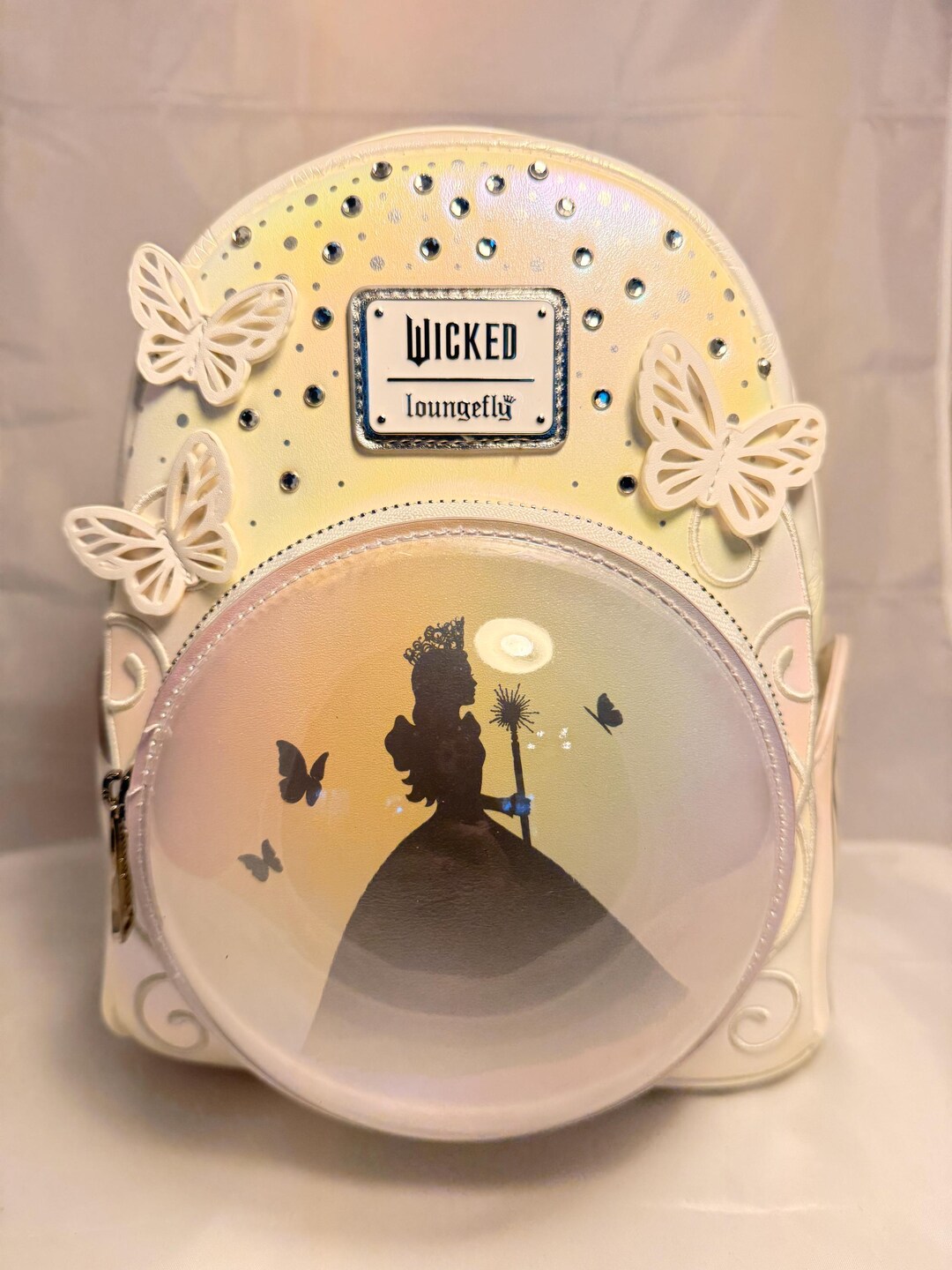 Loungefly Wicked Glinda Bubble Mini Backpack - Broadway Exclusive NWT ...