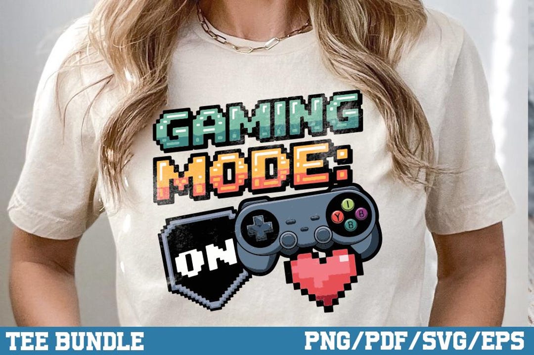 Gaming Mode on SVG – Funny Gamer Design (digital Download) - Etsy