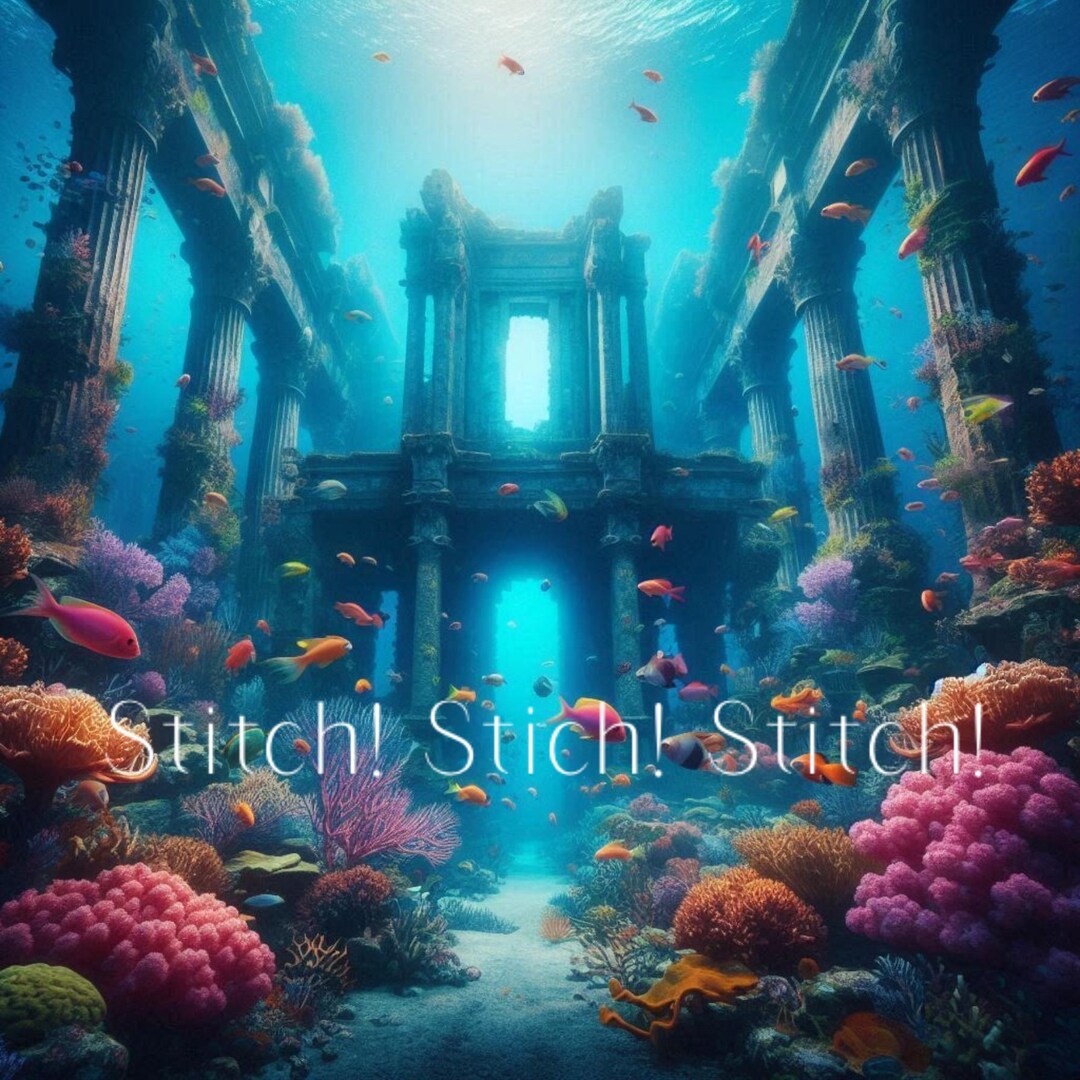 PDF [sunken Ruins – Temple of Lost Light] Cross Stitch Pattern ...