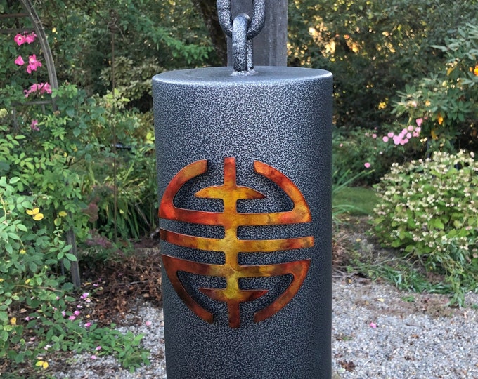 Japanese Garden Bell With Kanji Symbol for - Etsy