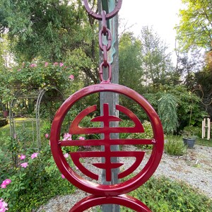 Triple Rings With Japanese Kanji Symbols for longevity, Properity ...