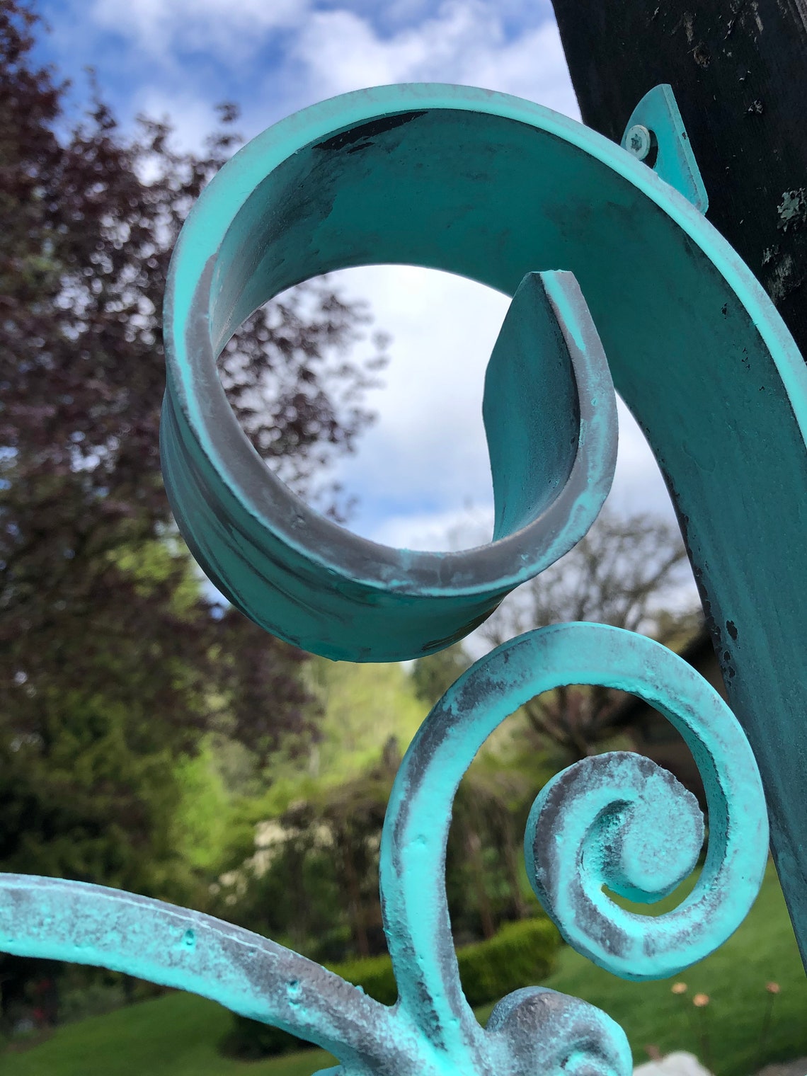 Metal Plant Hanger Wall Bracket/deck Post Hanger/hanging | Etsy