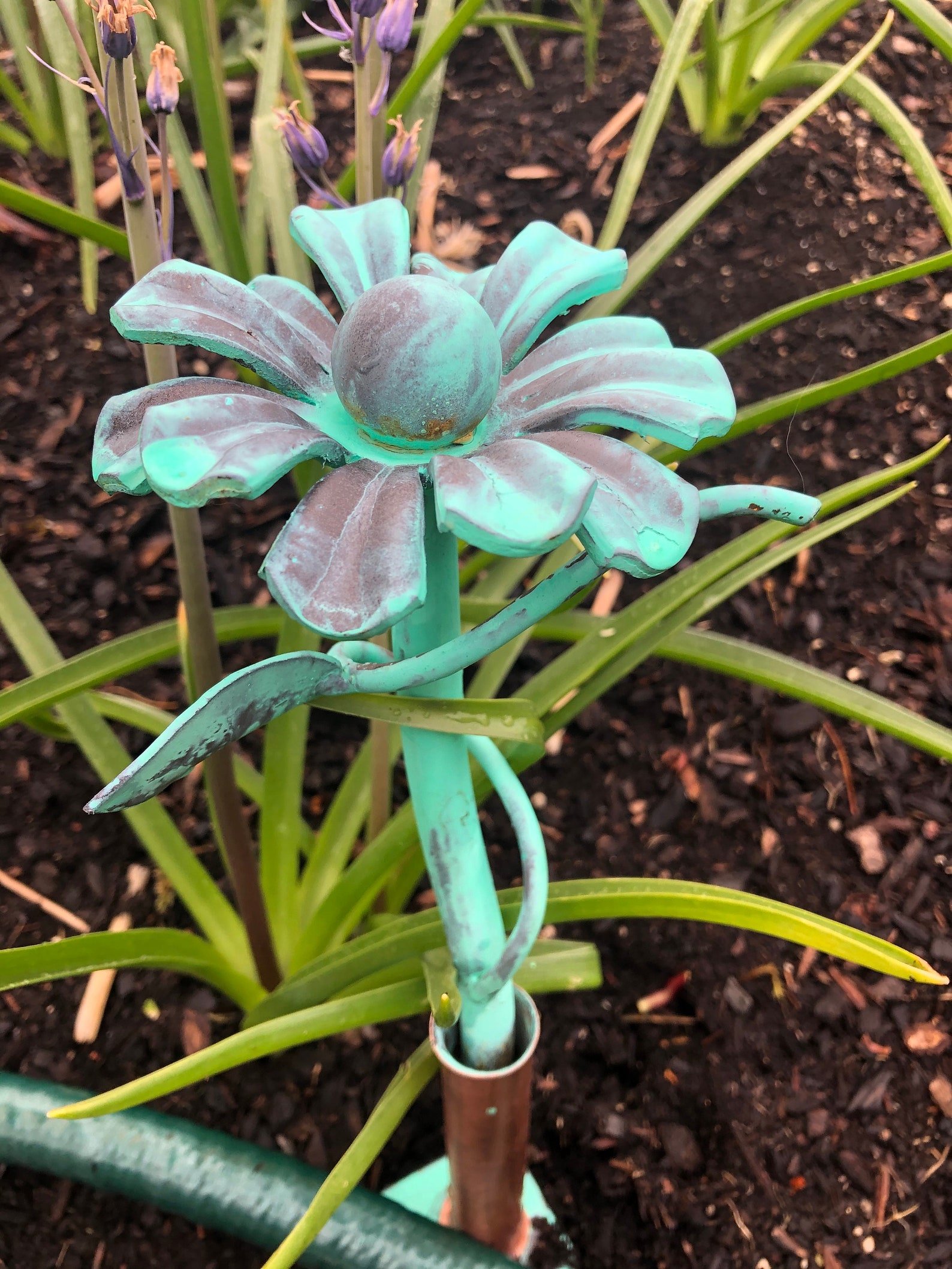 Metal Hose Guides Protect Your Plants & Shrubs From the Hose. | Etsy