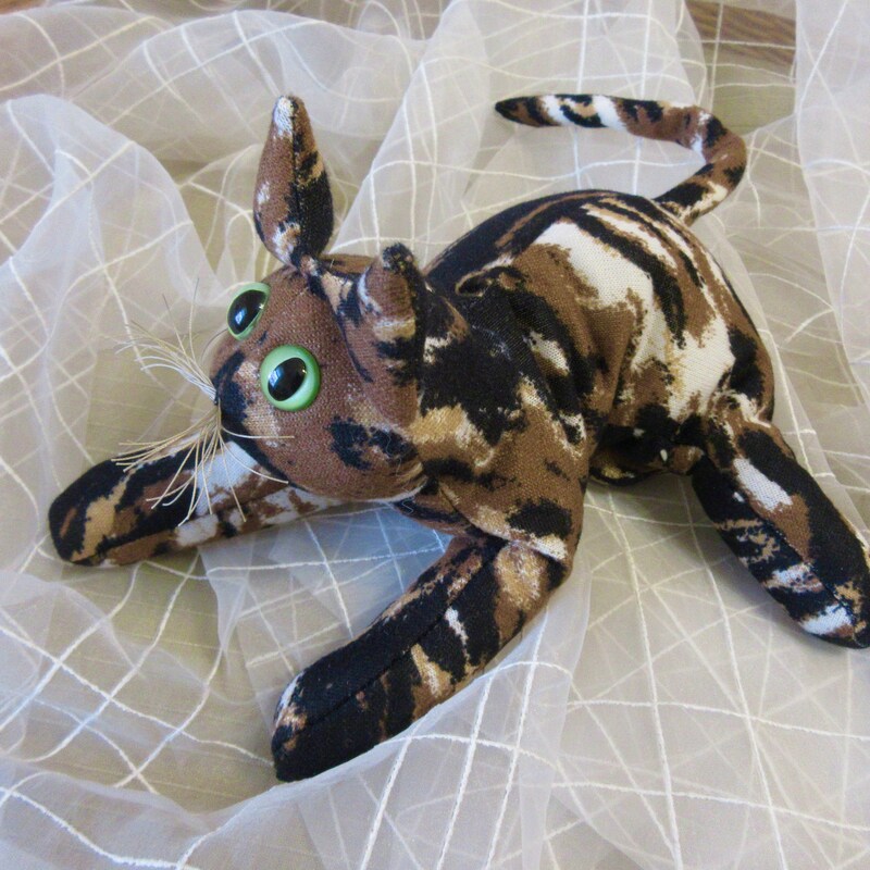 Tortoiseshell Cat Stuffed Animal - Etsy