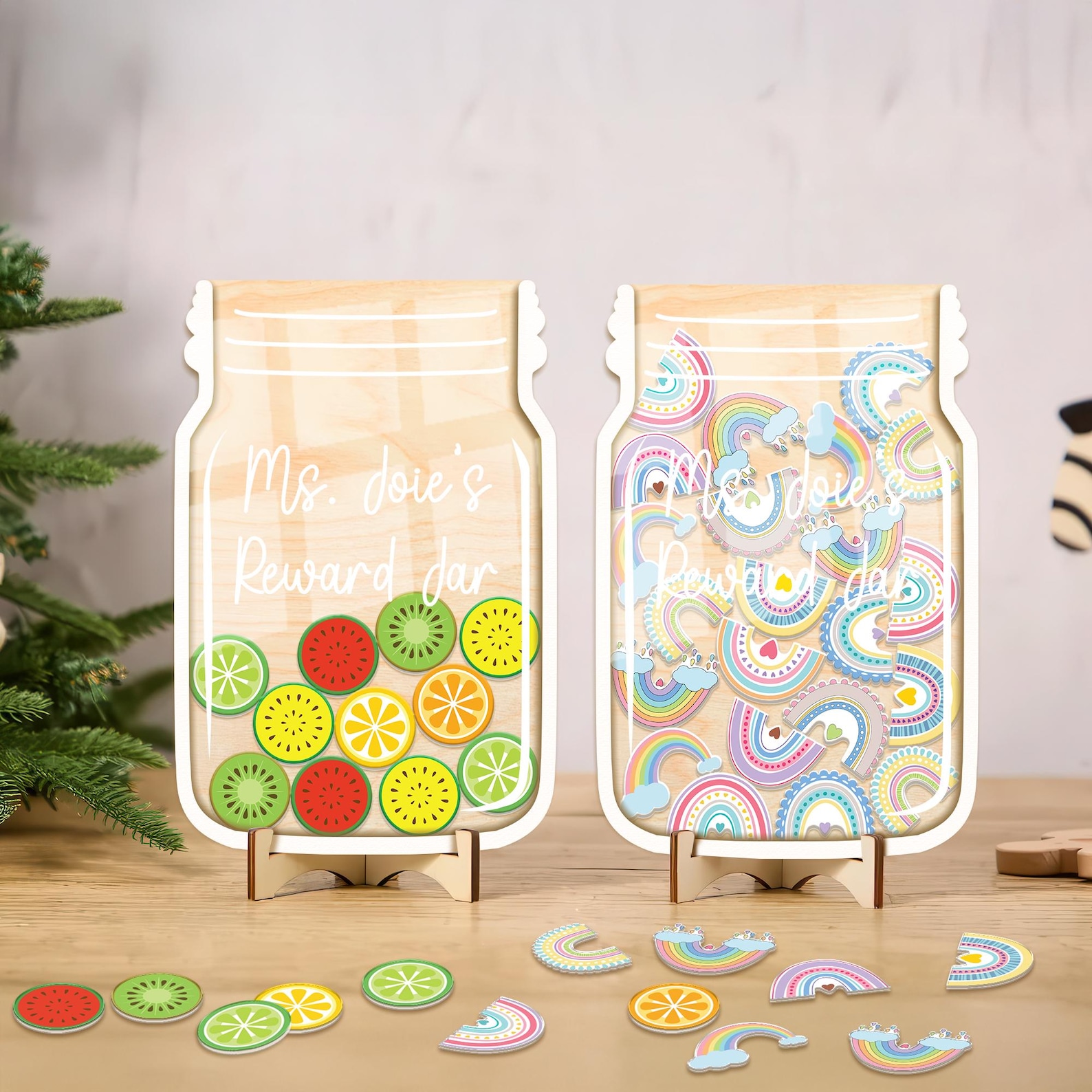 Custom Classroom Reward Jar for Teacher, Star Magnetic Reward Jar ...