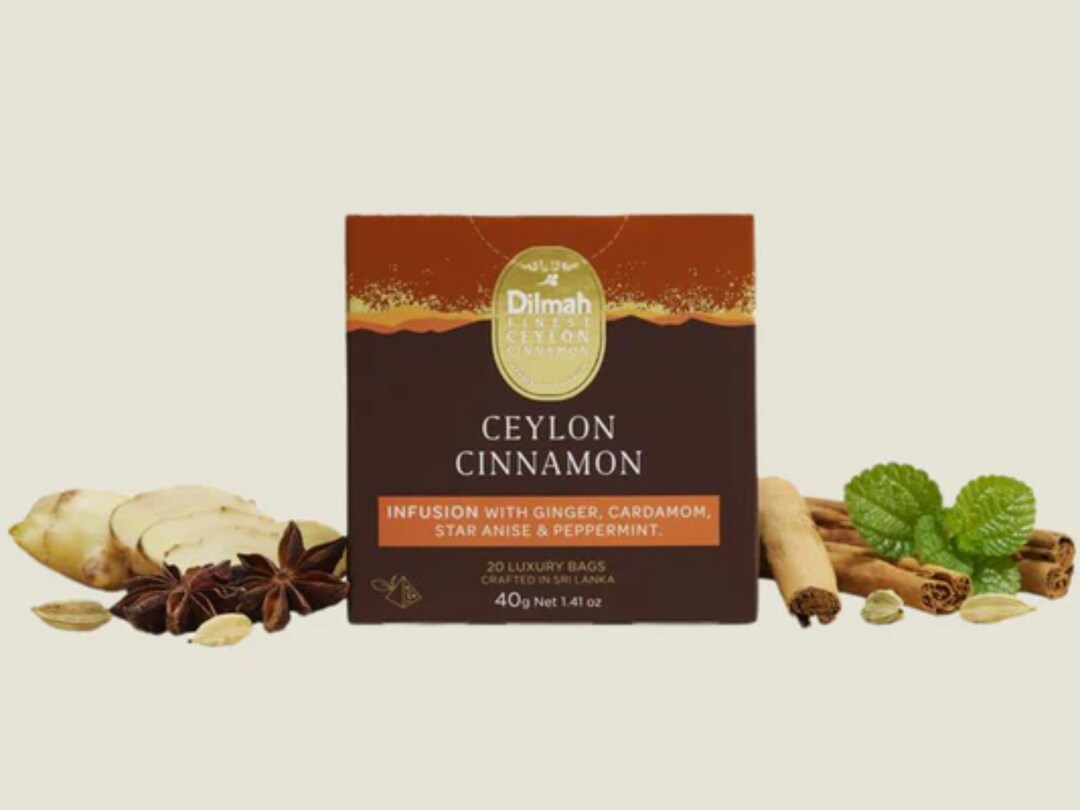 Ceylon Cinnamon Infusion With Ginger, Cardamom, Star Anise & Peppermint ...