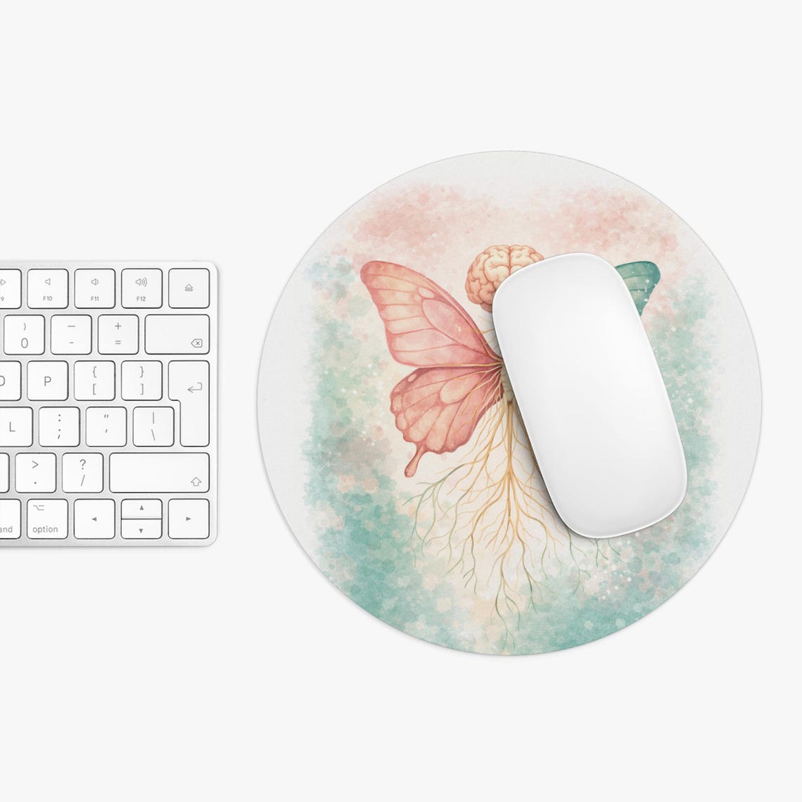 Butterfly Brain Mouse Pad | Nervous System Healing Art | Neuro Physical ...