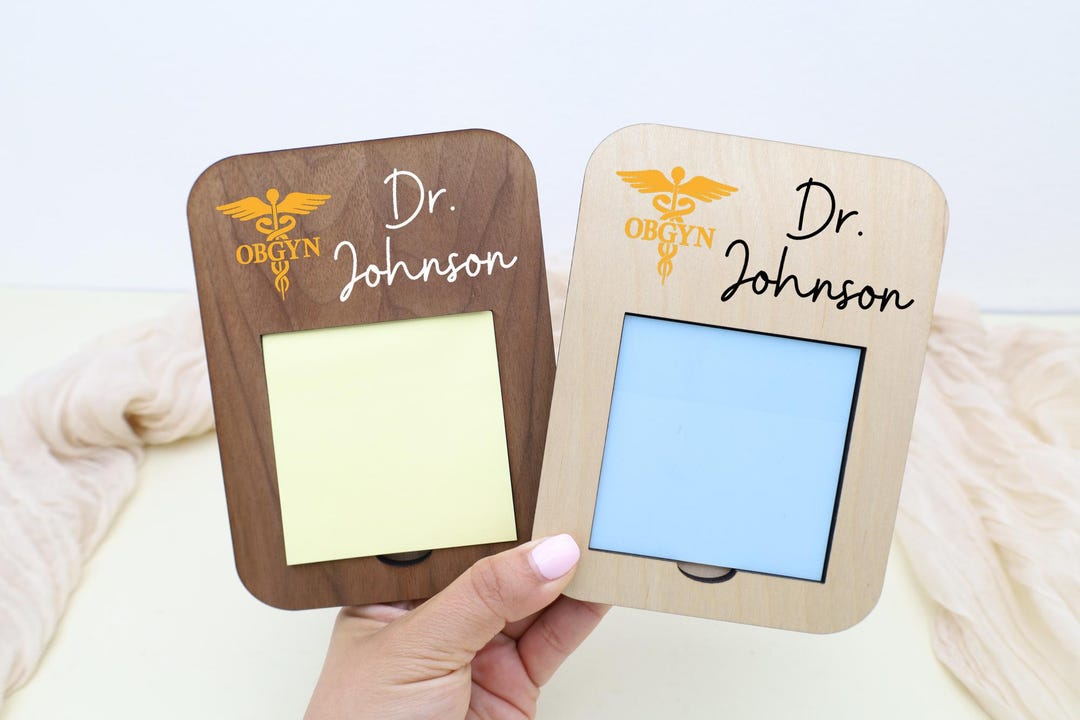 OBGYN Sticky Note Holder, Doctor Appreciation Gift, Medical Office ...
