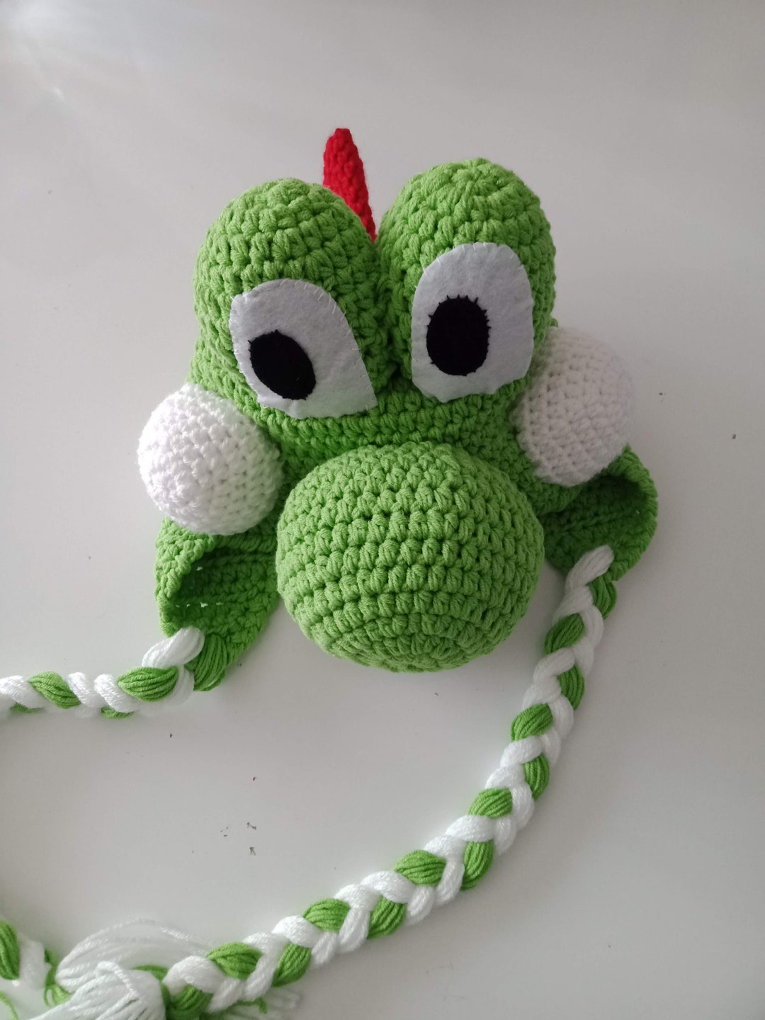 Crochet Dinosaur Yoshi Inspired Costume,crochet Yoshi,crochet Character ...