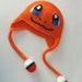 Charmander Inspired Crochet Hat,charmander Hat - Etsy
