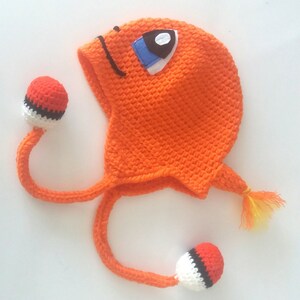 Charmander Inspired Crochet Hatcharmander Hat Pokemon Go | Etsy