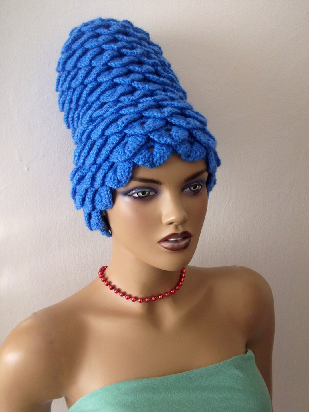 Halloween Costume Ideas-crochet Marge Simpson Costume-crocodile Stitch ...
